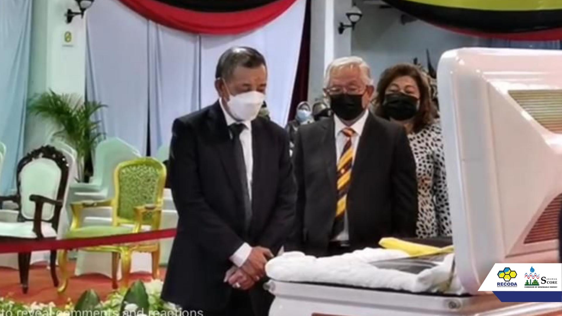 Paying last respects to the late Tan Sri James Masing - RECODA