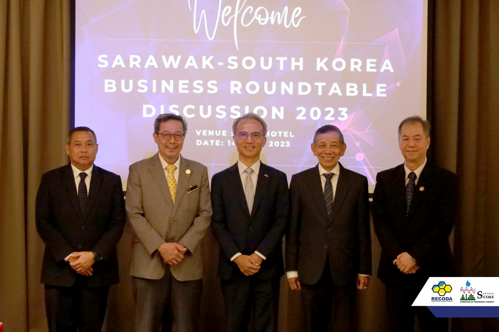 Sarawak-South Korea Business Roundtable 2023 - RECODA