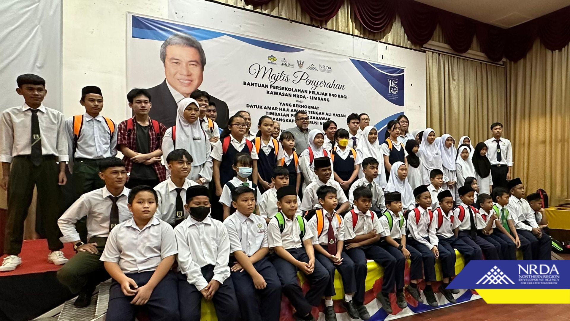NRDA assists 150 B40 students in Limbang Division - RECODA