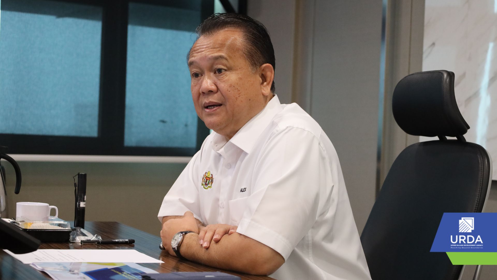 Works Minister and URDA Chairman Dato Sri Alexander Nanta Linggi chairs ...