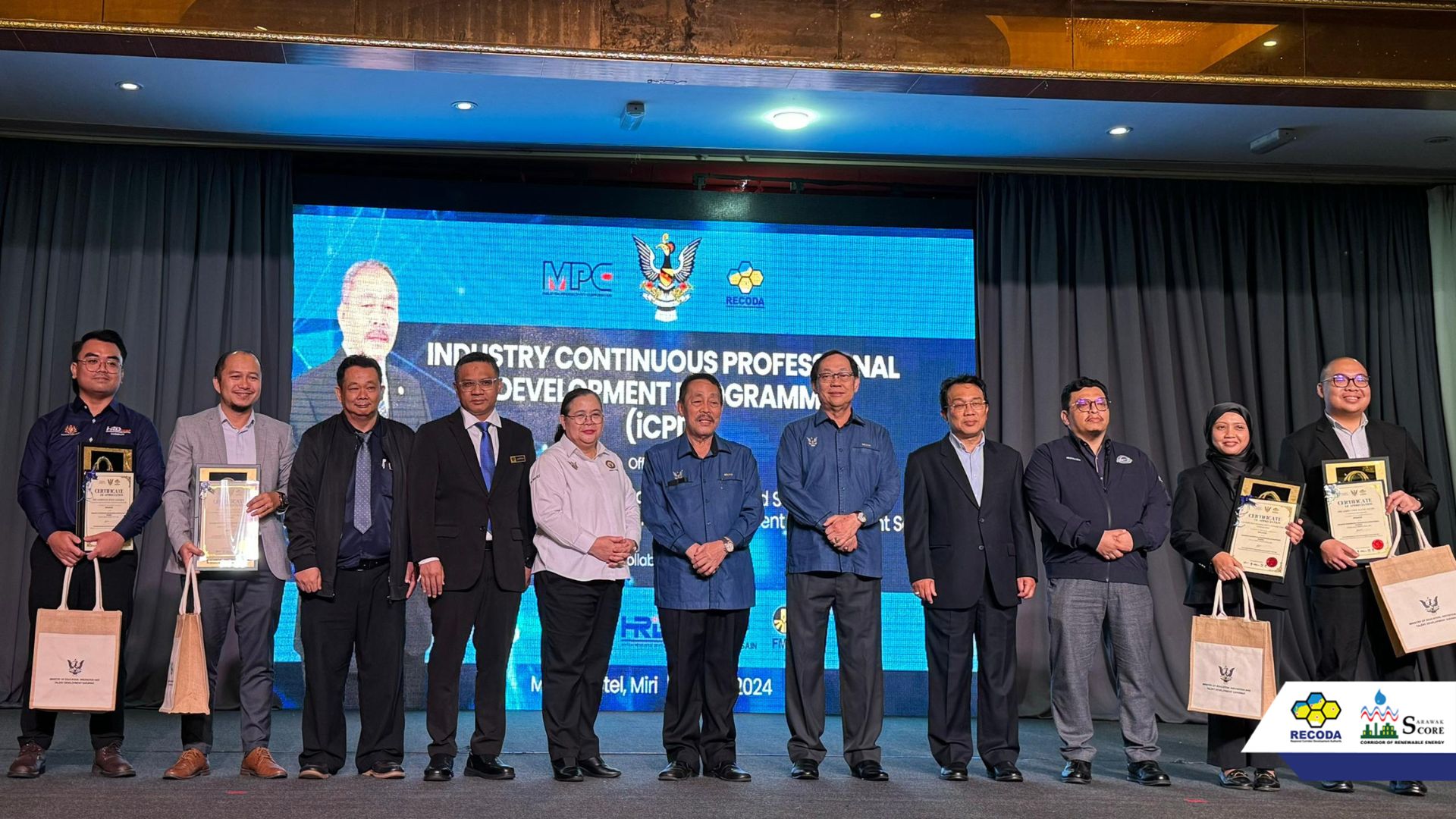 MEITD Minister launches iCPD Programme in Miri: RECODA Empowering ...
